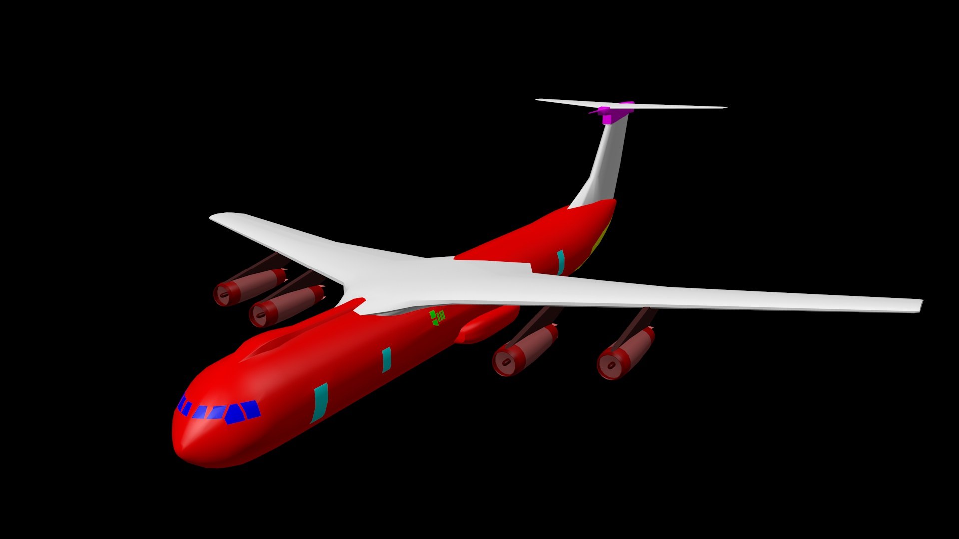 3D C-141 STARLIFTER - TurboSquid 2085422