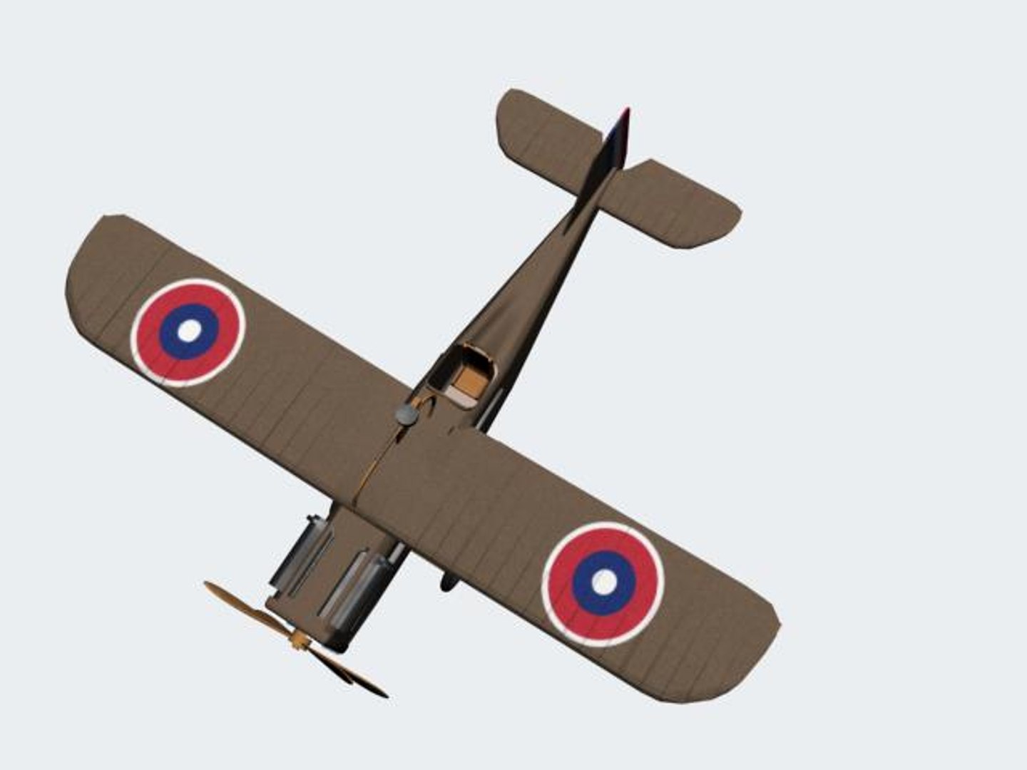 Royal Aircraft Factory Se5a 3d Model