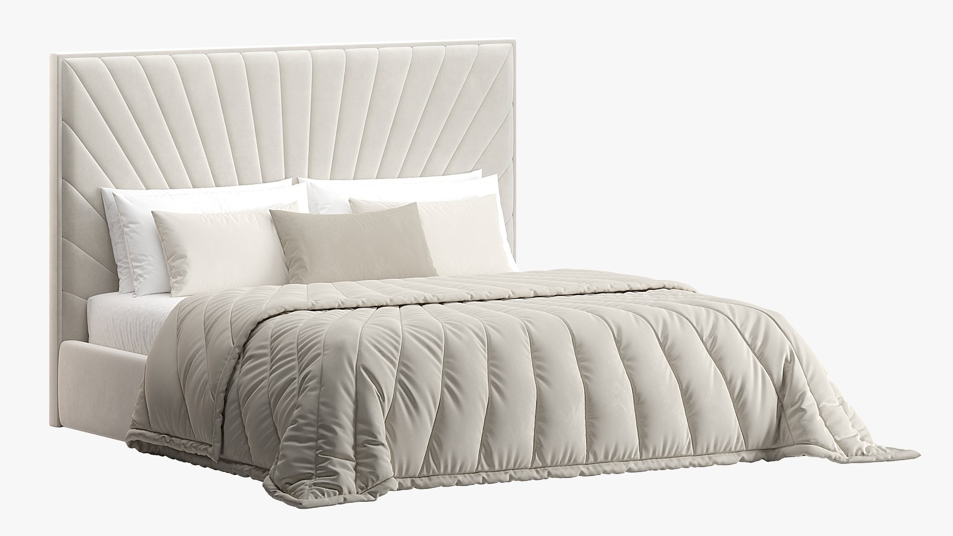 Infinity Bed 3D Model - TurboSquid 2368426