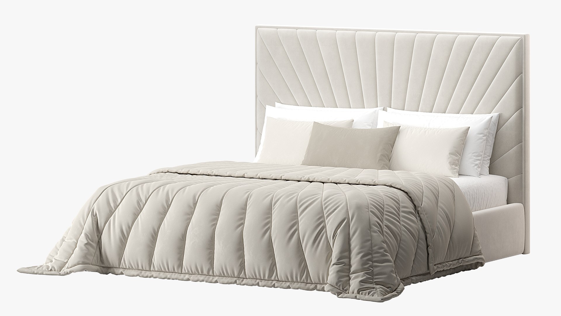 Infinity Bed 3D Model - TurboSquid 2368426