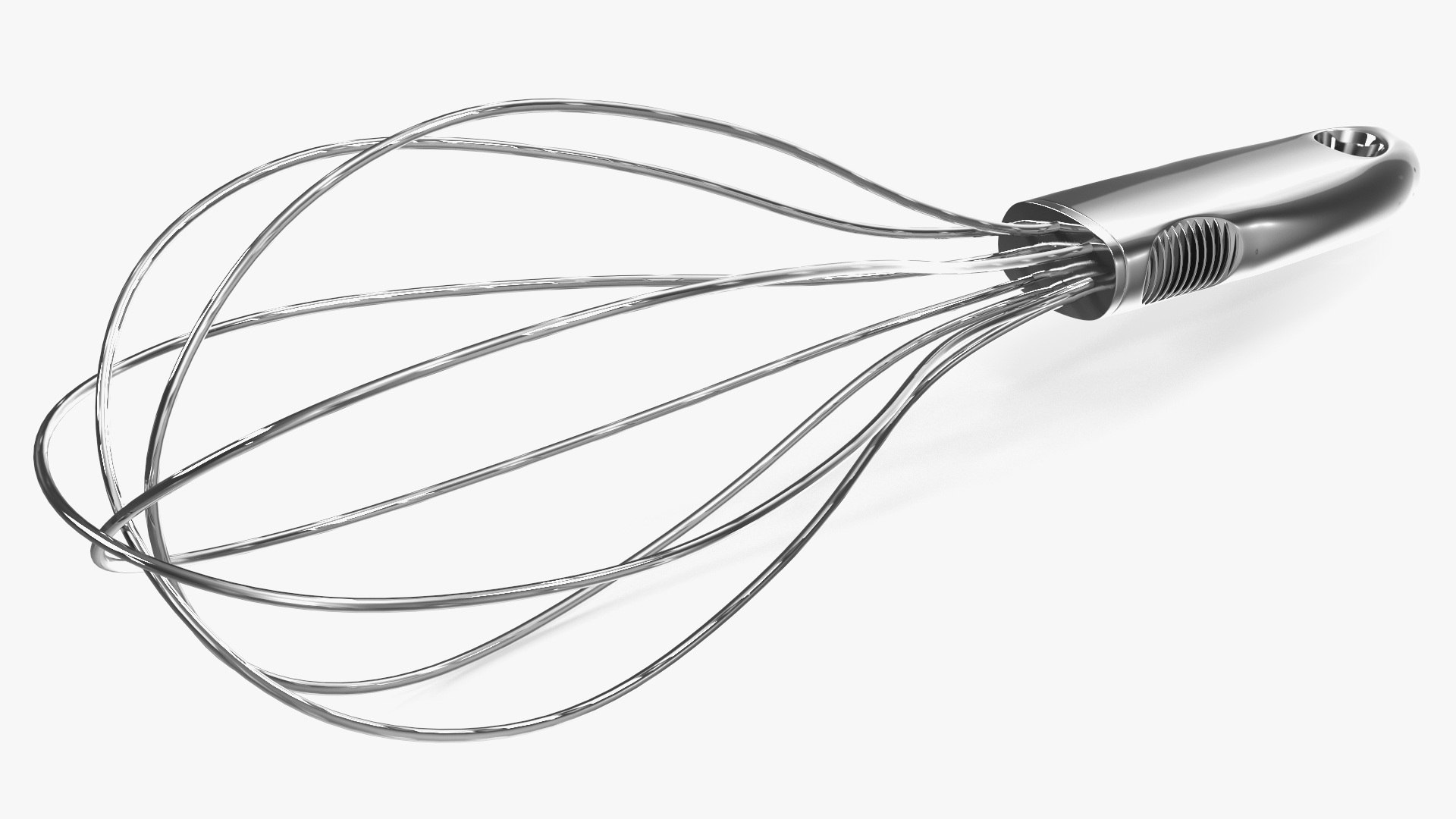 3D Stainless Steel Balloon Whisk - TurboSquid 2141462