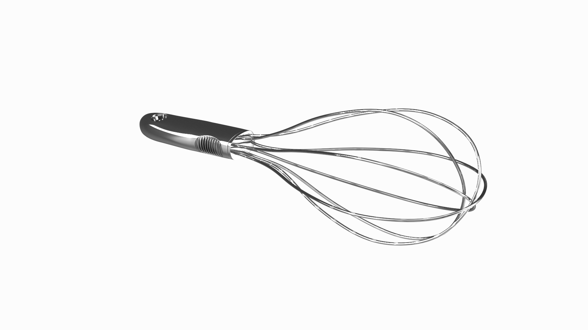3D Stainless Steel Balloon Whisk - TurboSquid 2141462