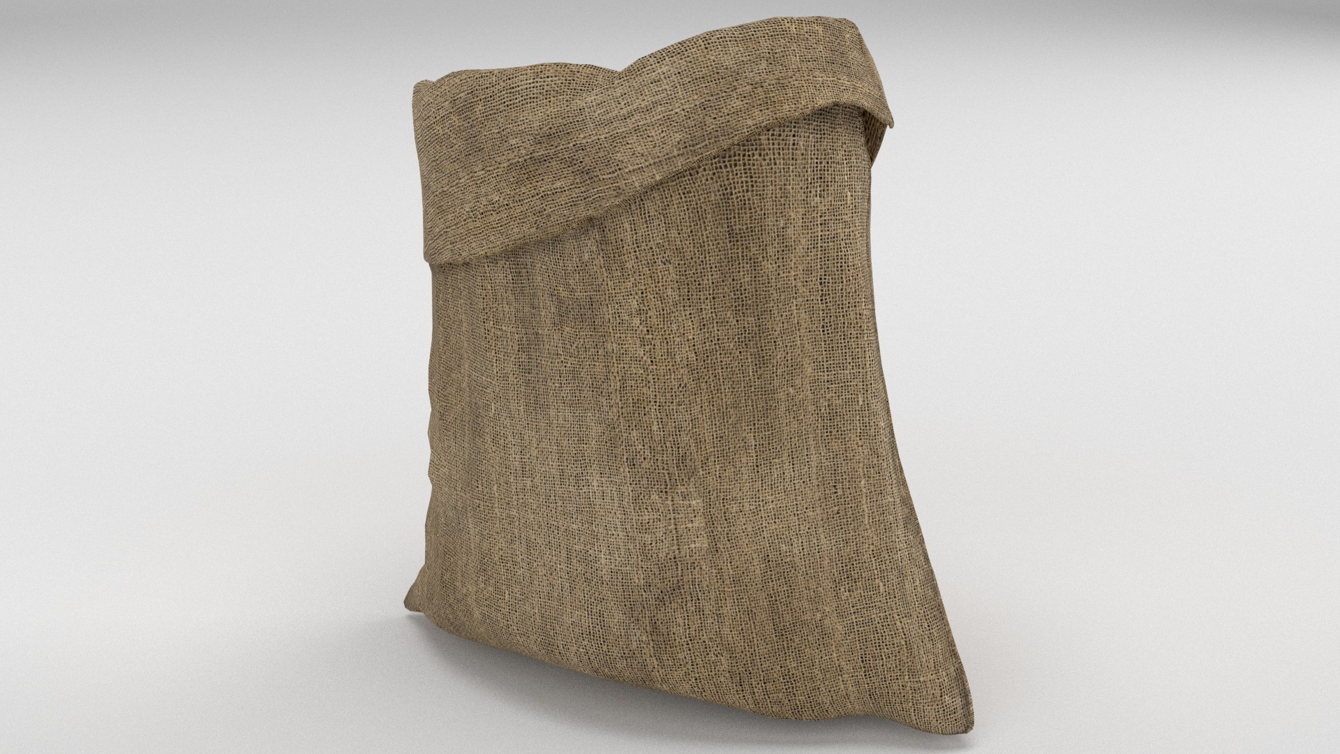 3D Food Sack Grain Open - TurboSquid 1407858