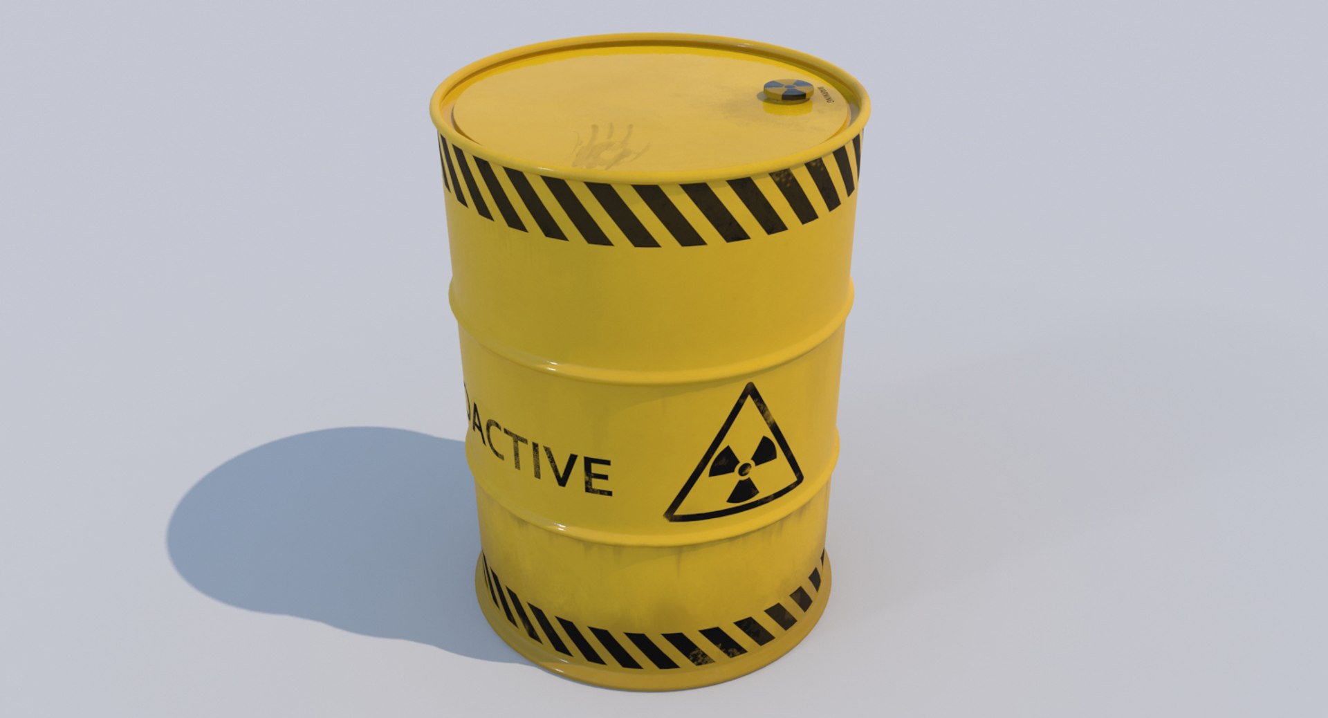 3D Nuclear Barrel Model - TurboSquid 1274912