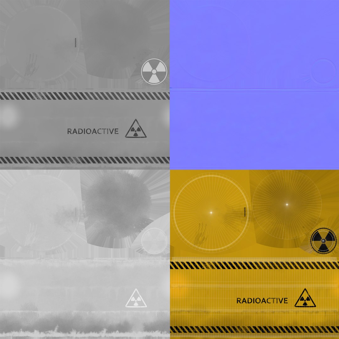 3D Nuclear Barrel Model - TurboSquid 1274912