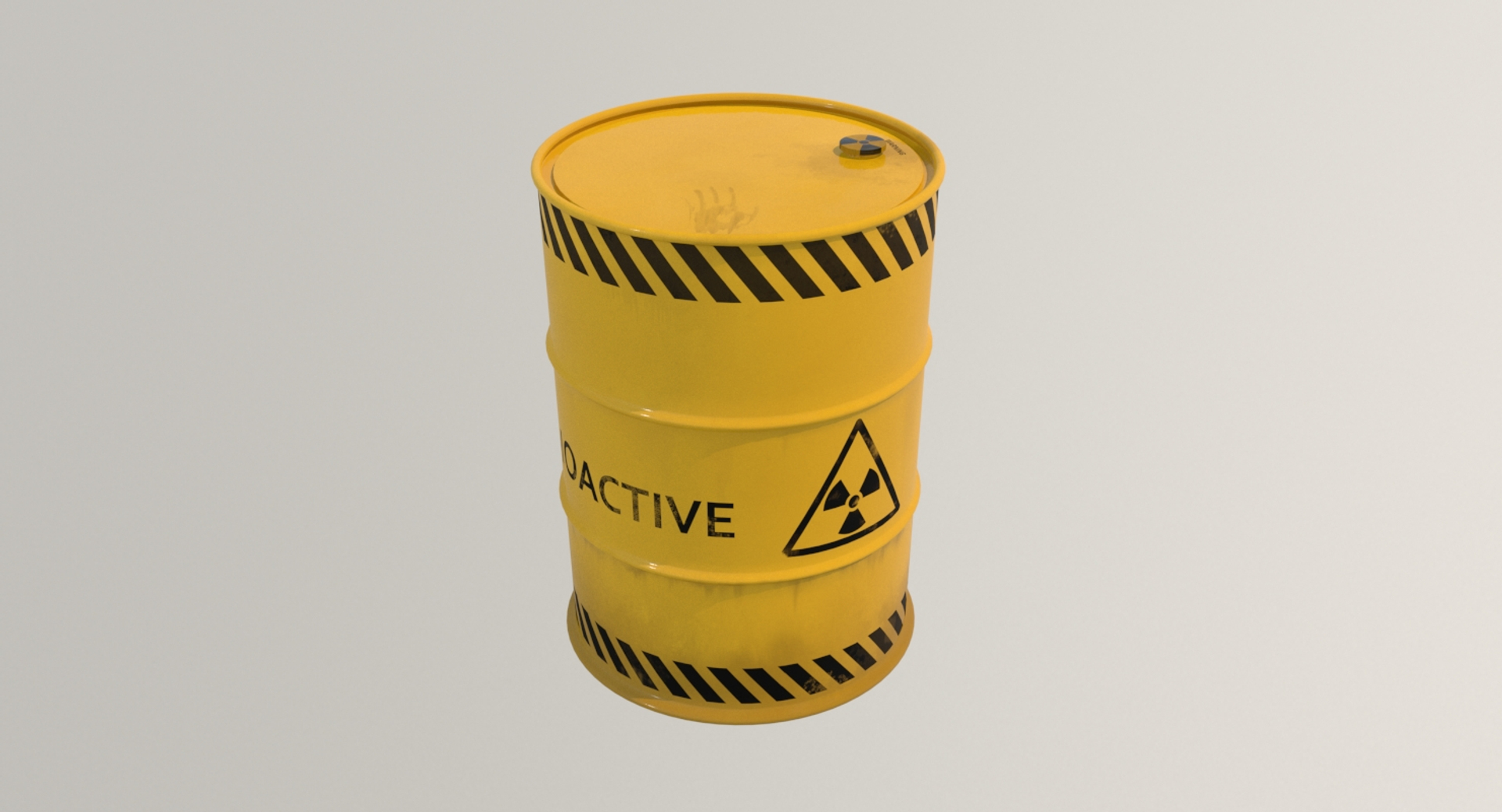 3D Nuclear Barrel Model - TurboSquid 1274912