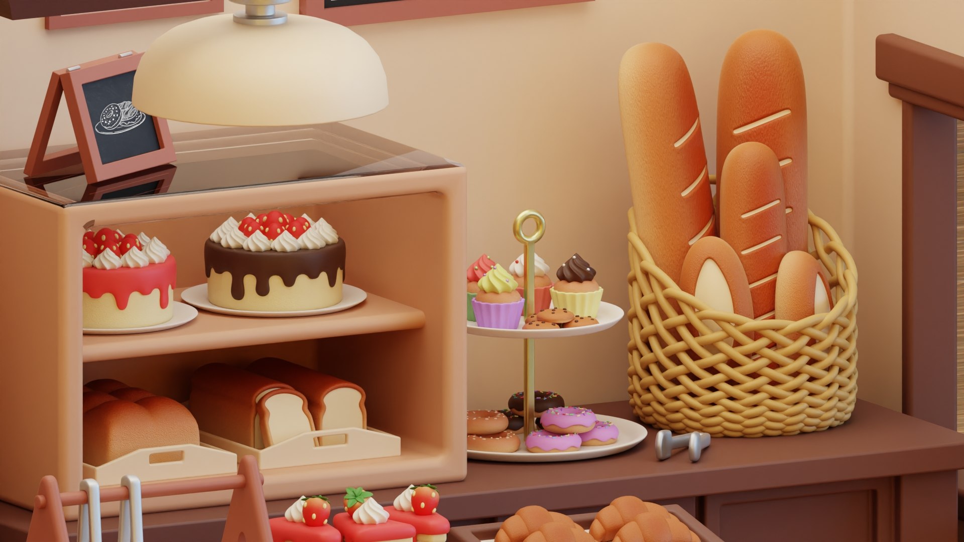 3D Bakery Collection - TurboSquid 2261558