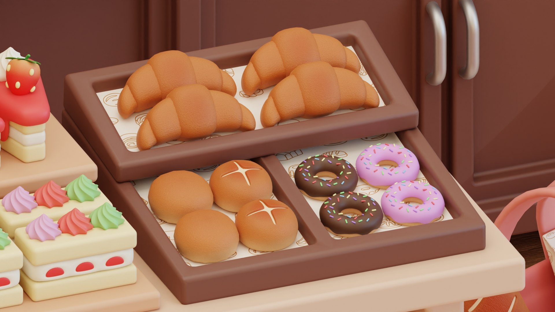3D Bakery Collection - TurboSquid 2261558