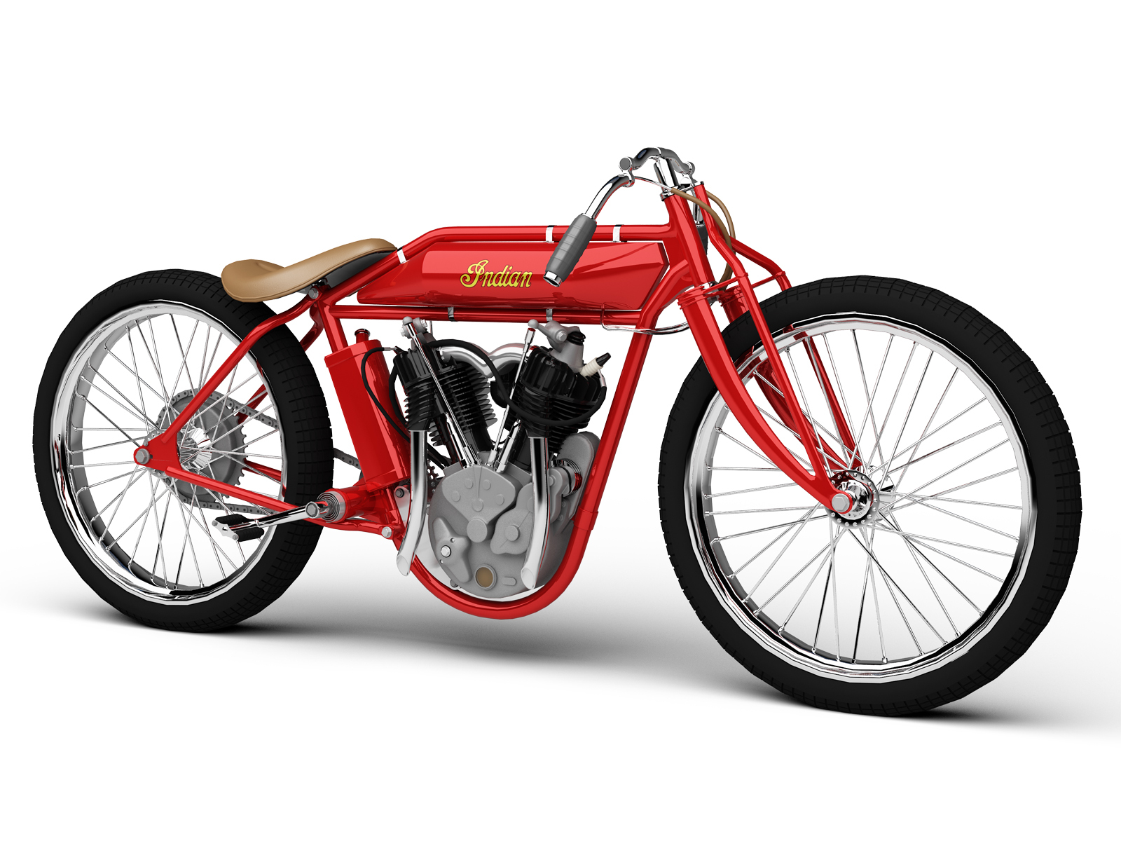 3d indian boardtrack racer 1920 model