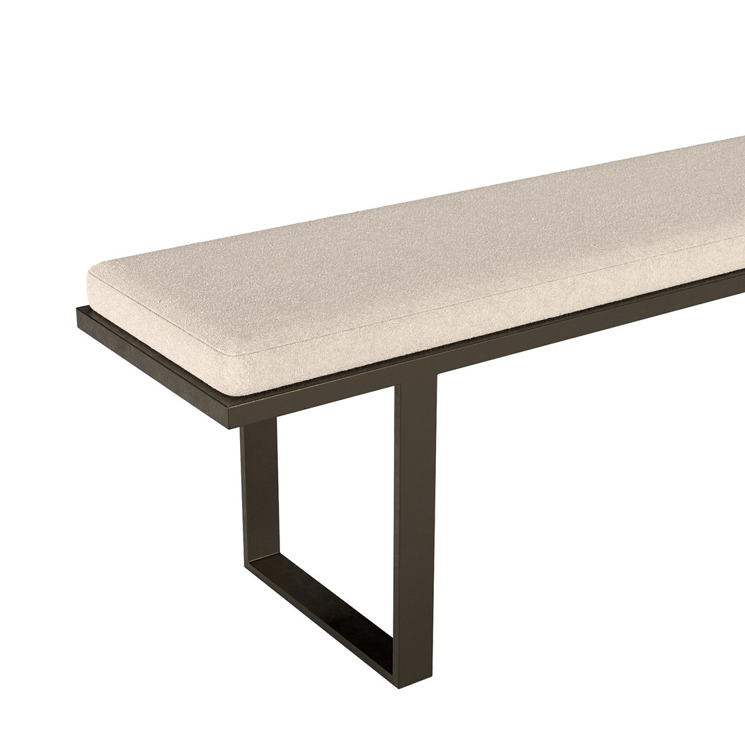 3D Model Burke Decor Stability Bench - TurboSquid 2208149