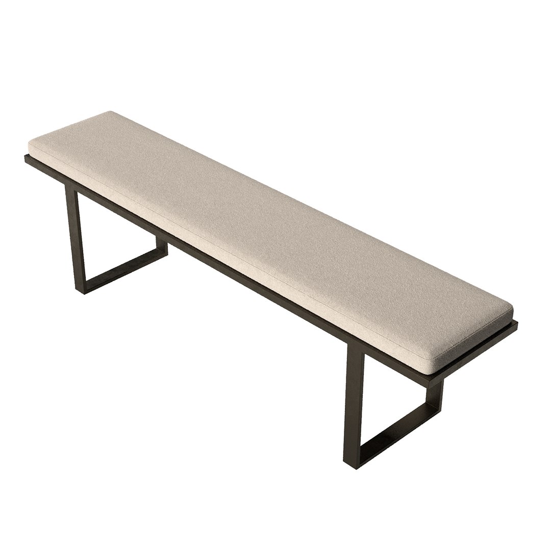 3D Model Burke Decor Stability Bench - TurboSquid 2208149