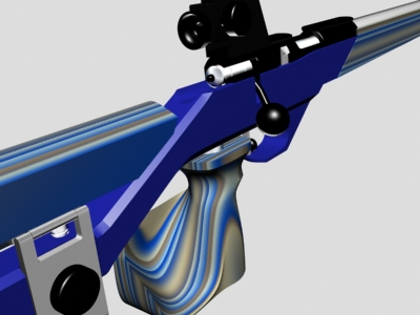 Walther Kk300 3d Model