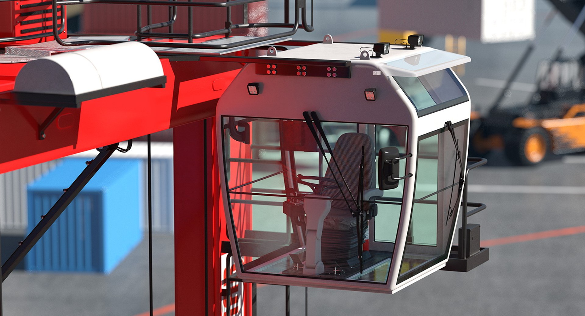 Industrial Control Cabin 3D - TurboSquid 1364791