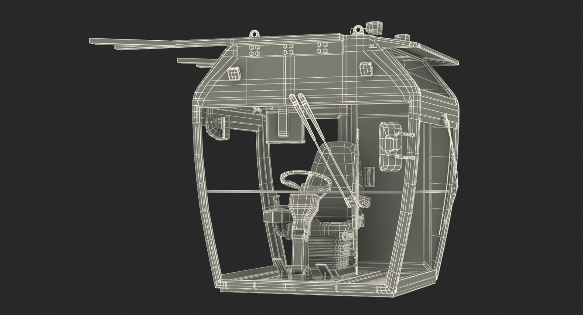 Industrial Control Cabin 3D - TurboSquid 1364791
