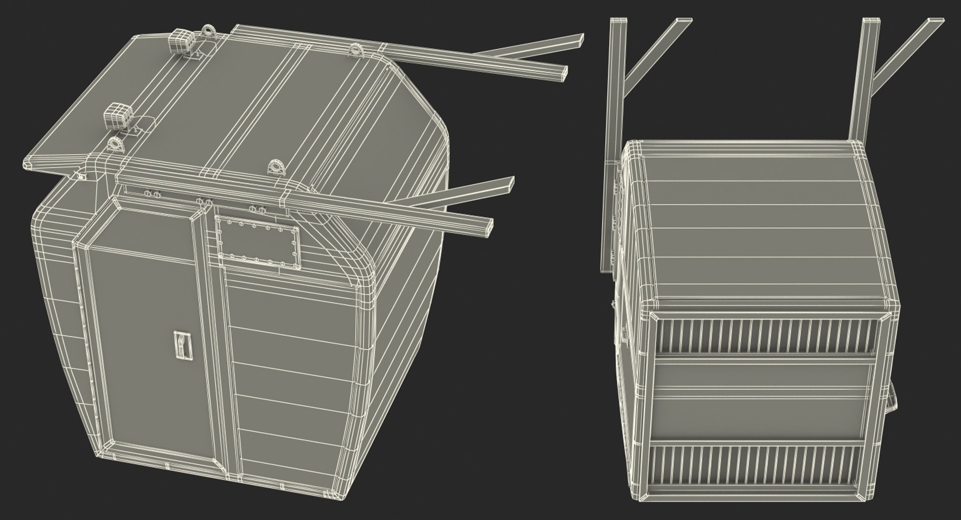 Industrial Control Cabin 3D - TurboSquid 1364791