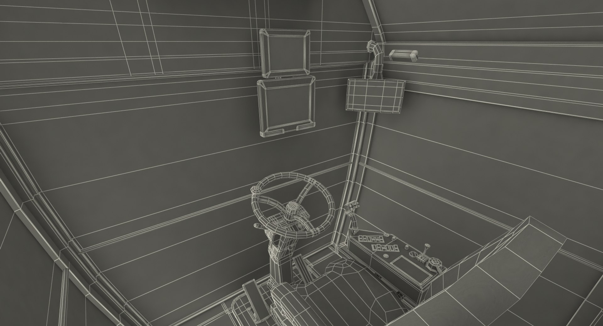 Industrial Control Cabin 3D - TurboSquid 1364791