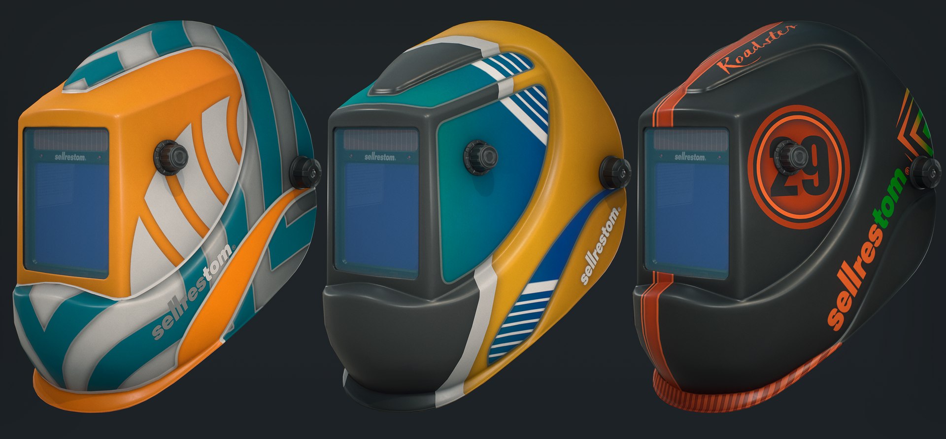 Welding Mask 3D Model - TurboSquid 1984207