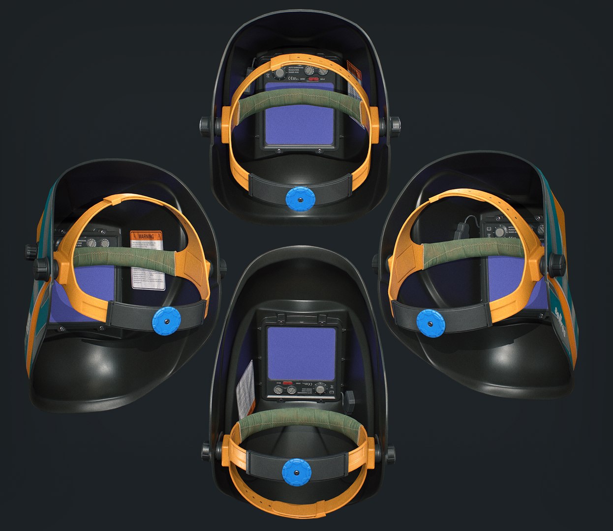 Welding Mask 3D Model - TurboSquid 1984207