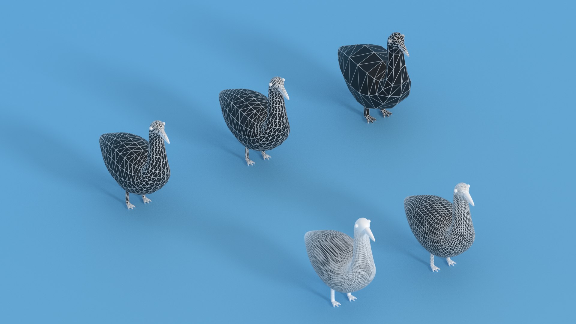 3D Cartoon Goose - TurboSquid 1770462
