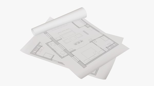 Sheet paper 3D model - TurboSquid 1658076