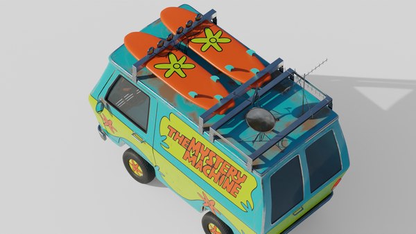 3D The Mystery Machine - TurboSquid 1789254