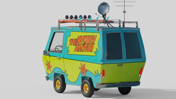 3D The Mystery Machine - TurboSquid 1789254