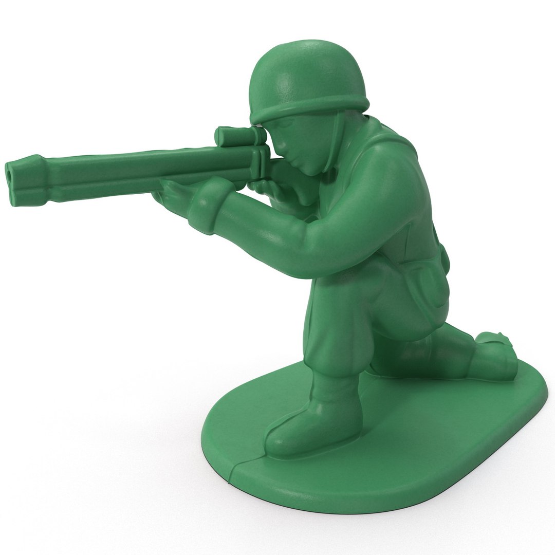 Plastic Army Men 3d C4d