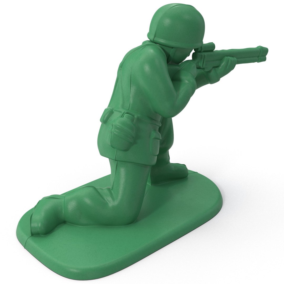 Plastic Army Men 3d C4d