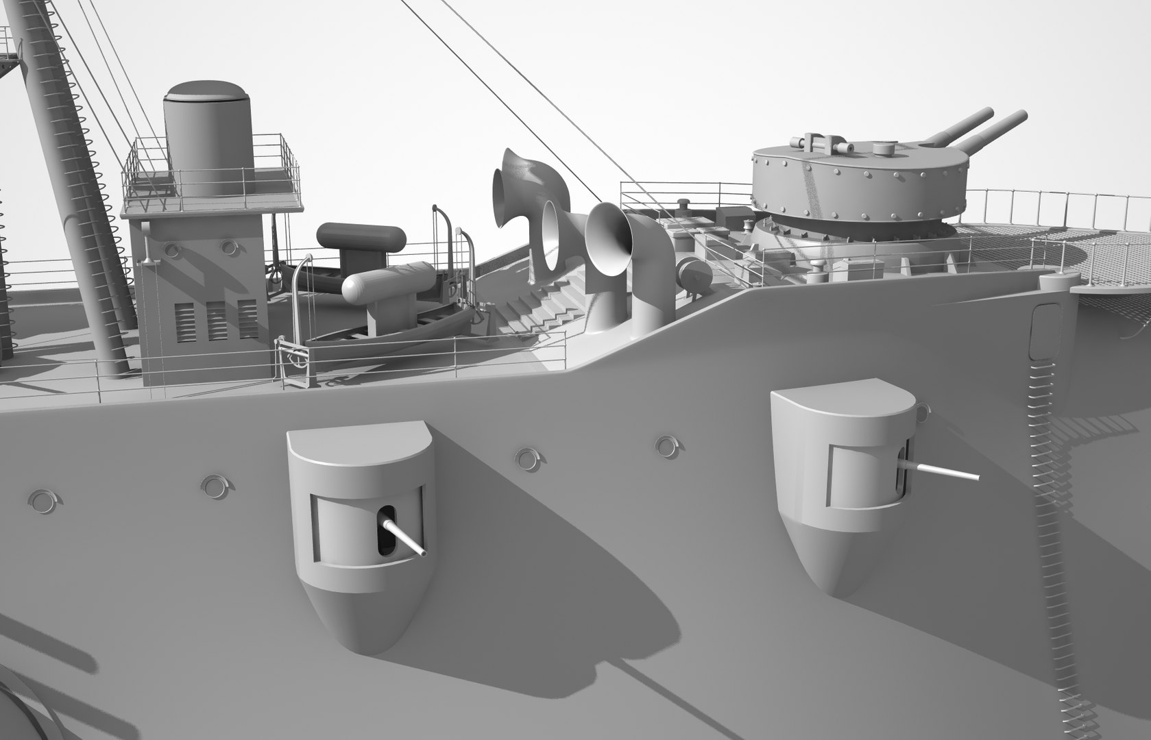 3D Steampunk Flying Cruiser Model - TurboSquid 1957554