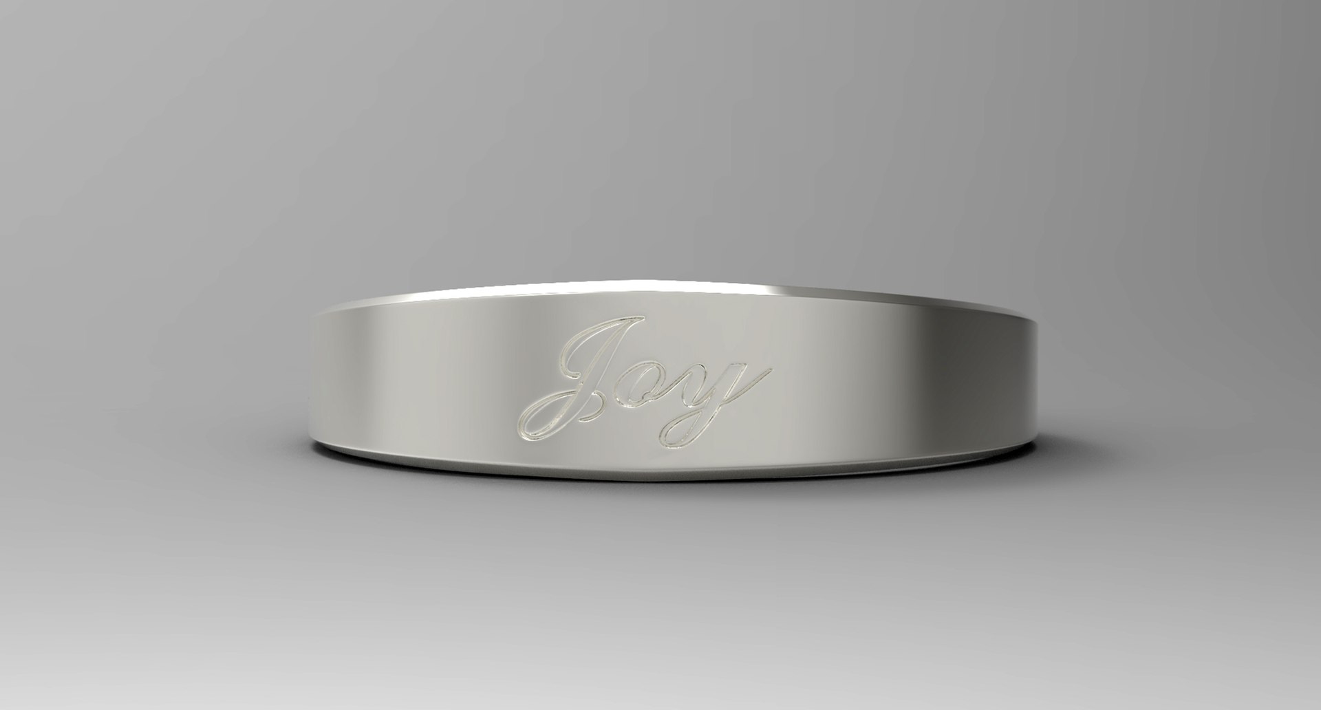 3D Joy Ring Female Silver - TurboSquid 1894670