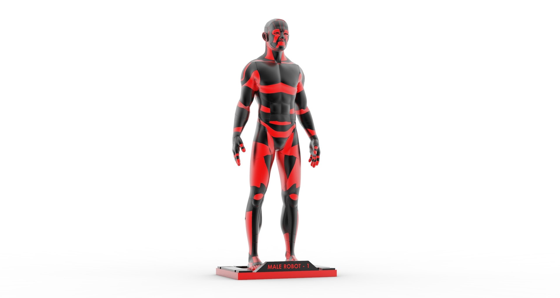 3D Male Robot 1 - MR01 - TurboSquid 1750372