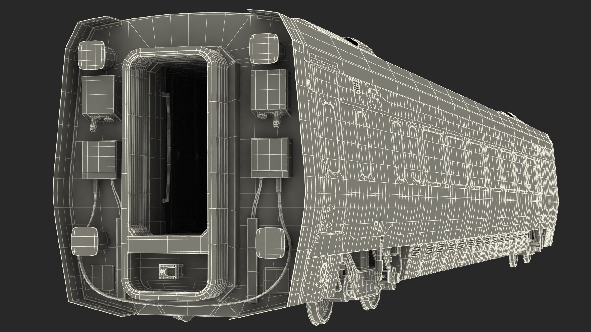 Acela express class coach 3D model - TurboSquid 1447334
