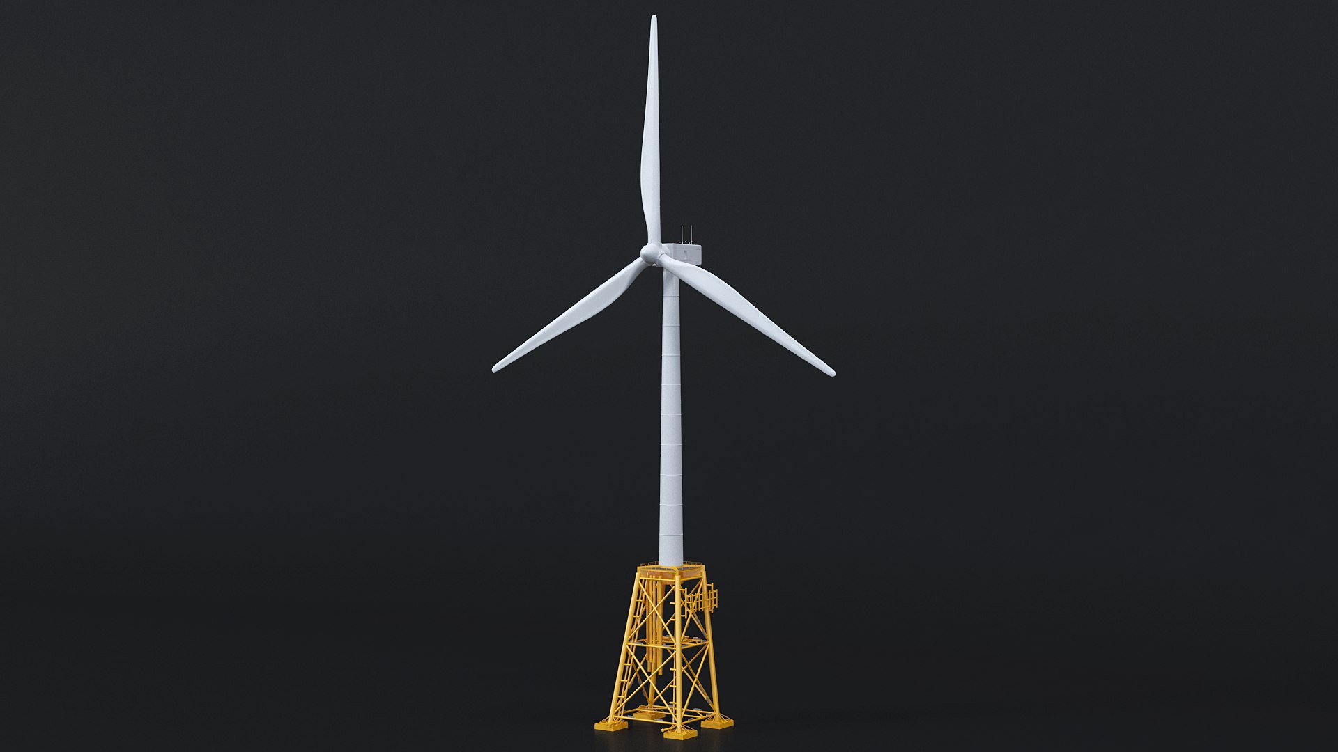 3D model Offshore Wind Farm Collection II - TurboSquid 1944137