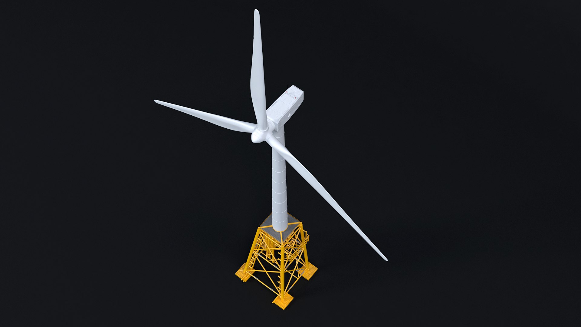 3D model Offshore Wind Farm Collection II - TurboSquid 1944137