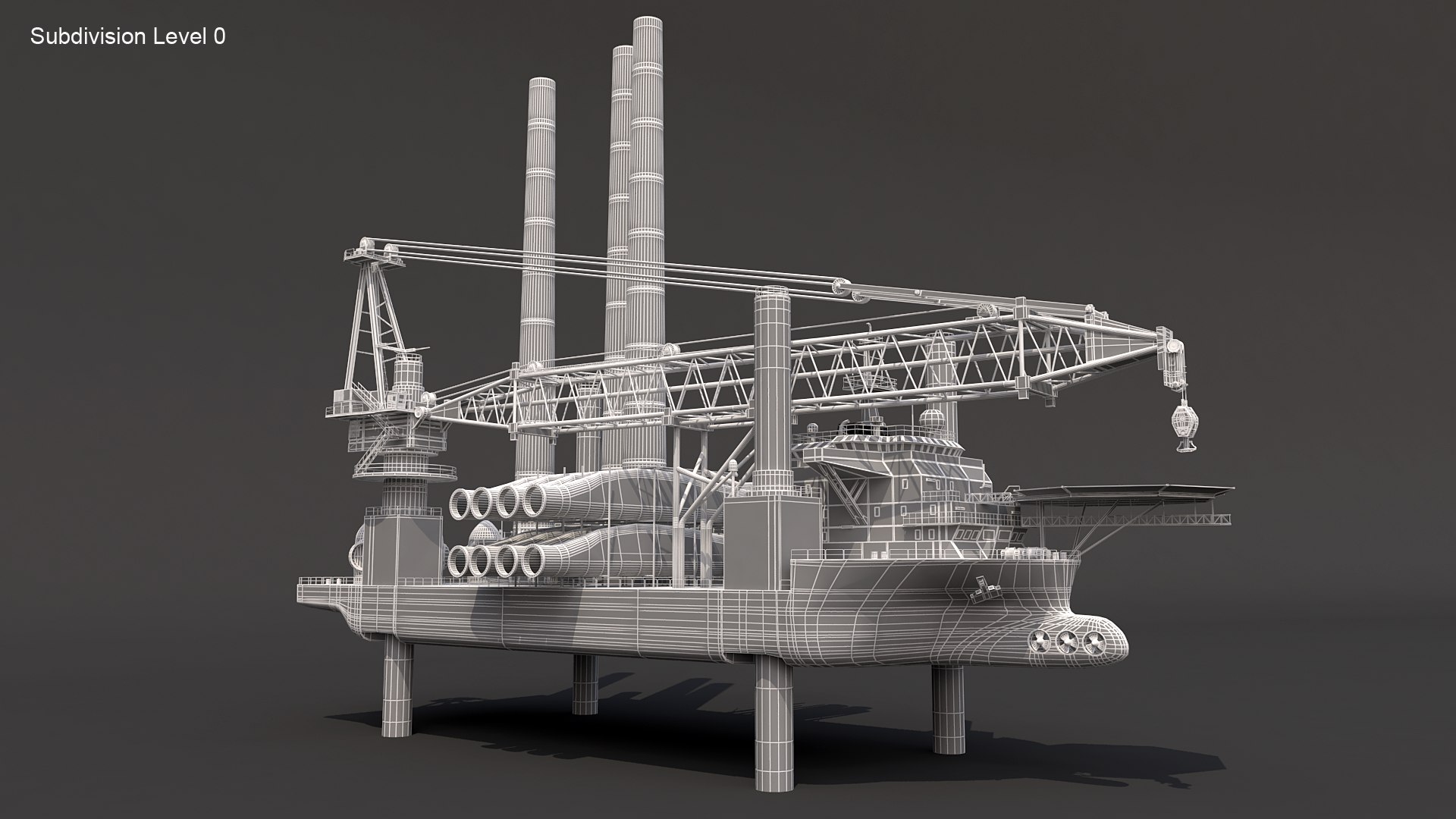 3D model Offshore Wind Farm Collection II - TurboSquid 1944137