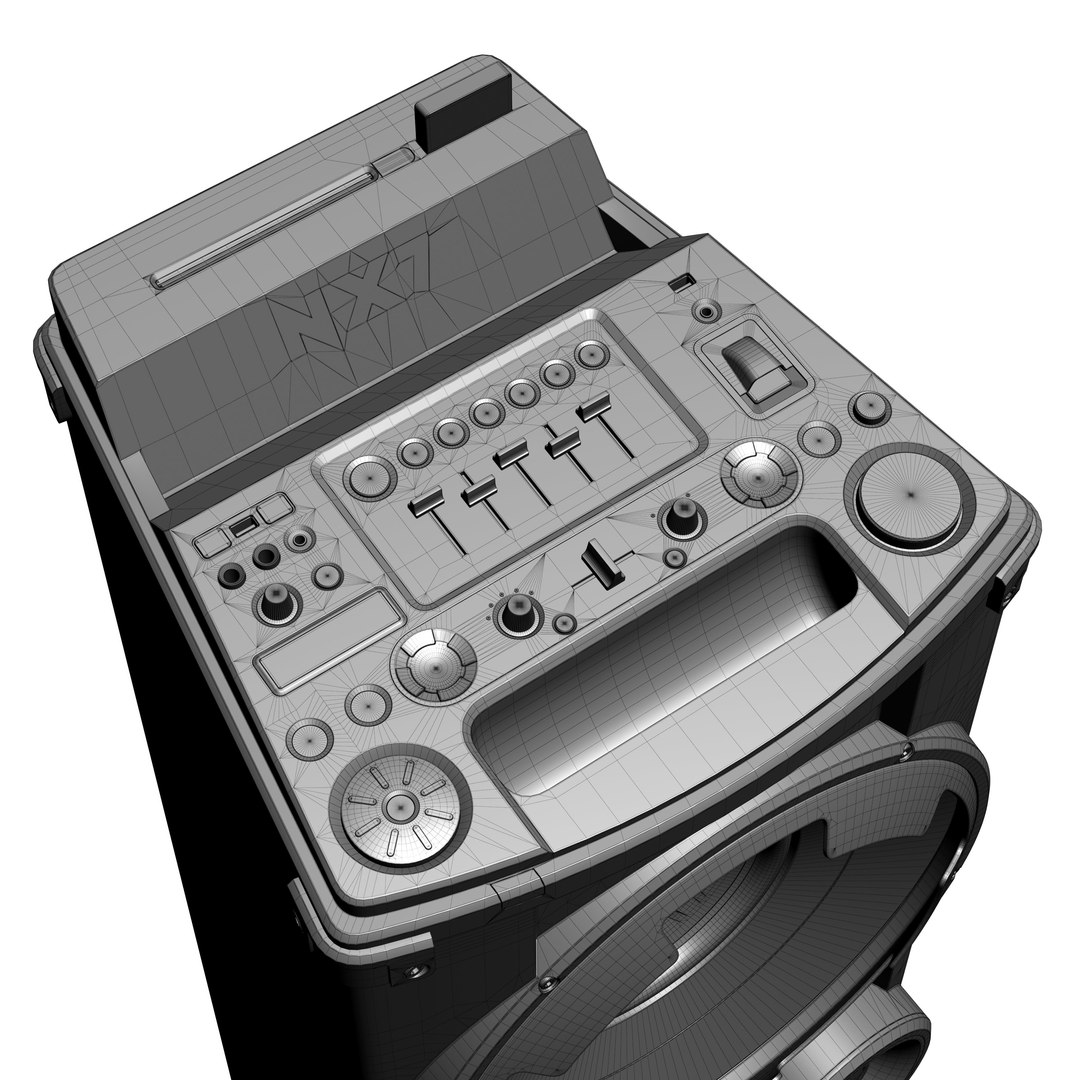 3d philips nitro nx7 ntrx700 model