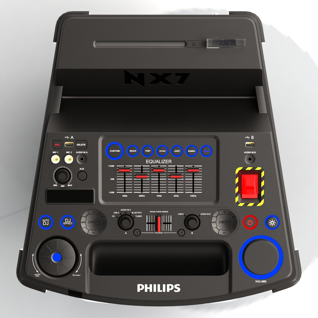 3d philips nitro nx7 ntrx700 model