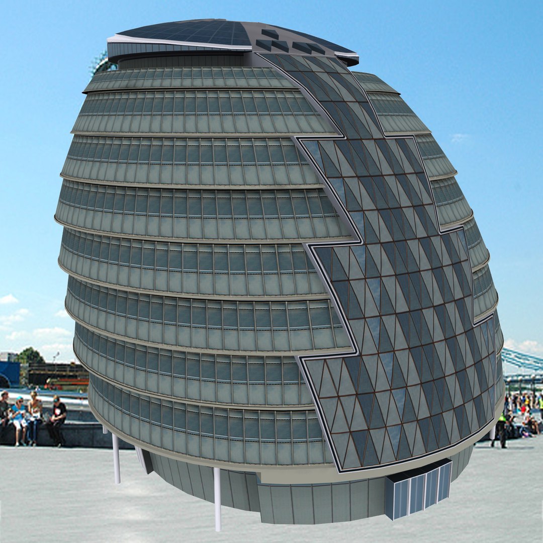 3d London City Hall