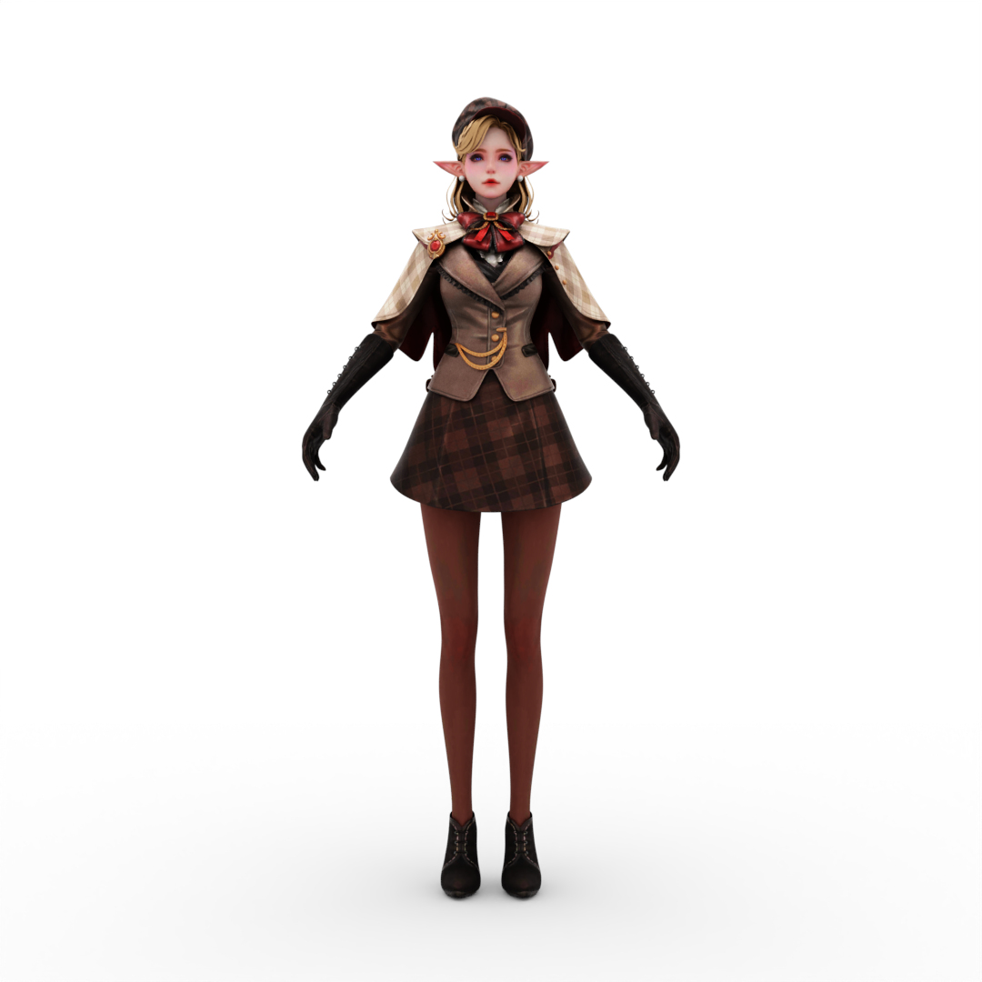 EXCLUSIVE ELF SHERLOCK ENGLAND Model - TurboSquid 2090948