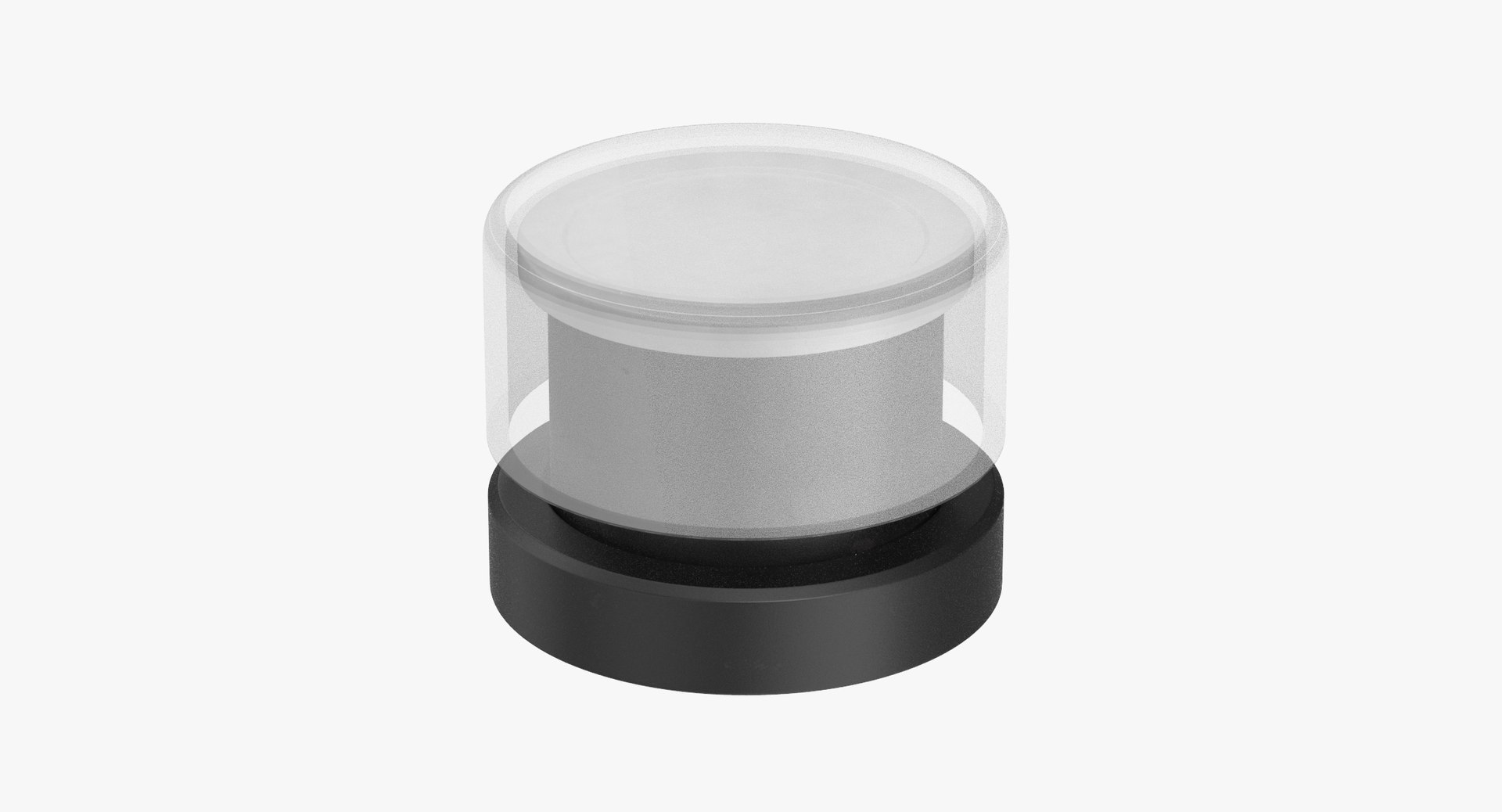 Button 01 16 White 3D Model - TurboSquid 1204379