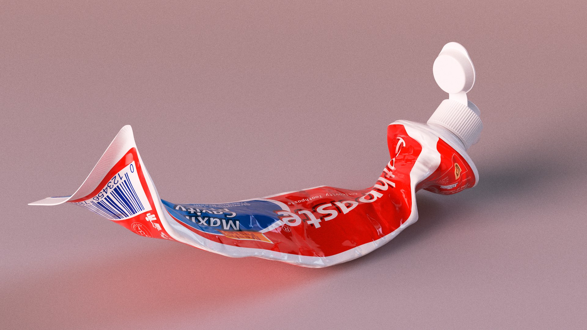Used Toothpaste Tubes Collection 3D - TurboSquid 2118766