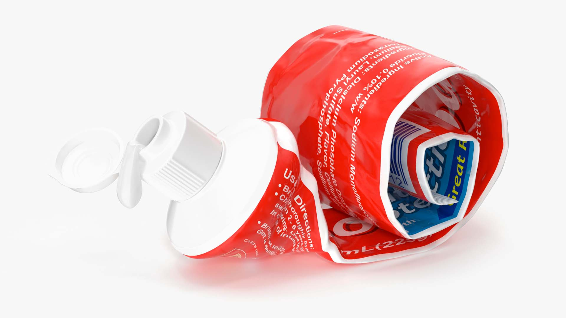 Used Toothpaste Tubes Collection 3D - TurboSquid 2118766