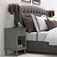 3D Rh Warner Tufted Bed Interior - TurboSquid 1242164