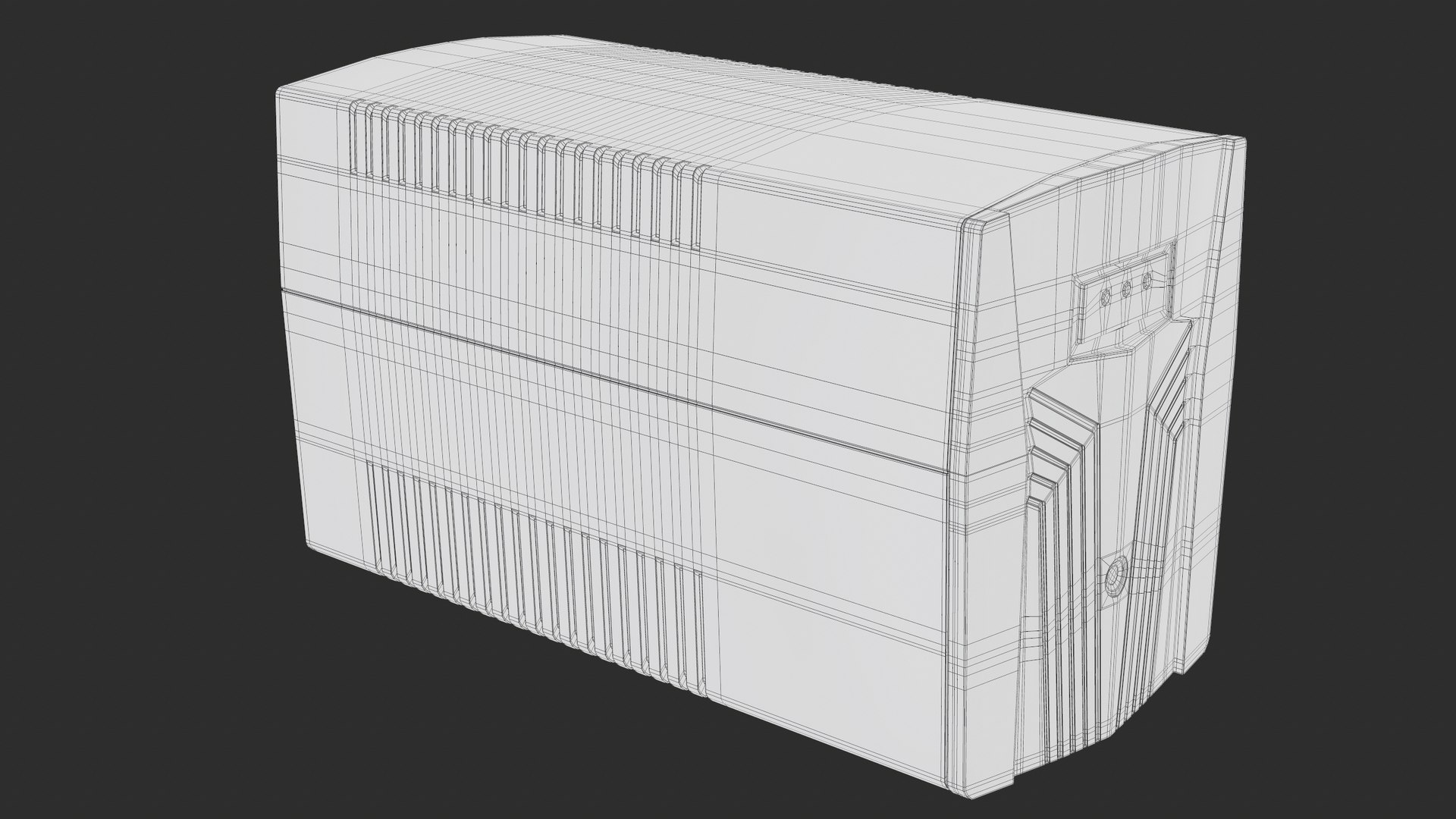 3D Uninterruptible Power Supply UPS PBR Model - TurboSquid 2009531