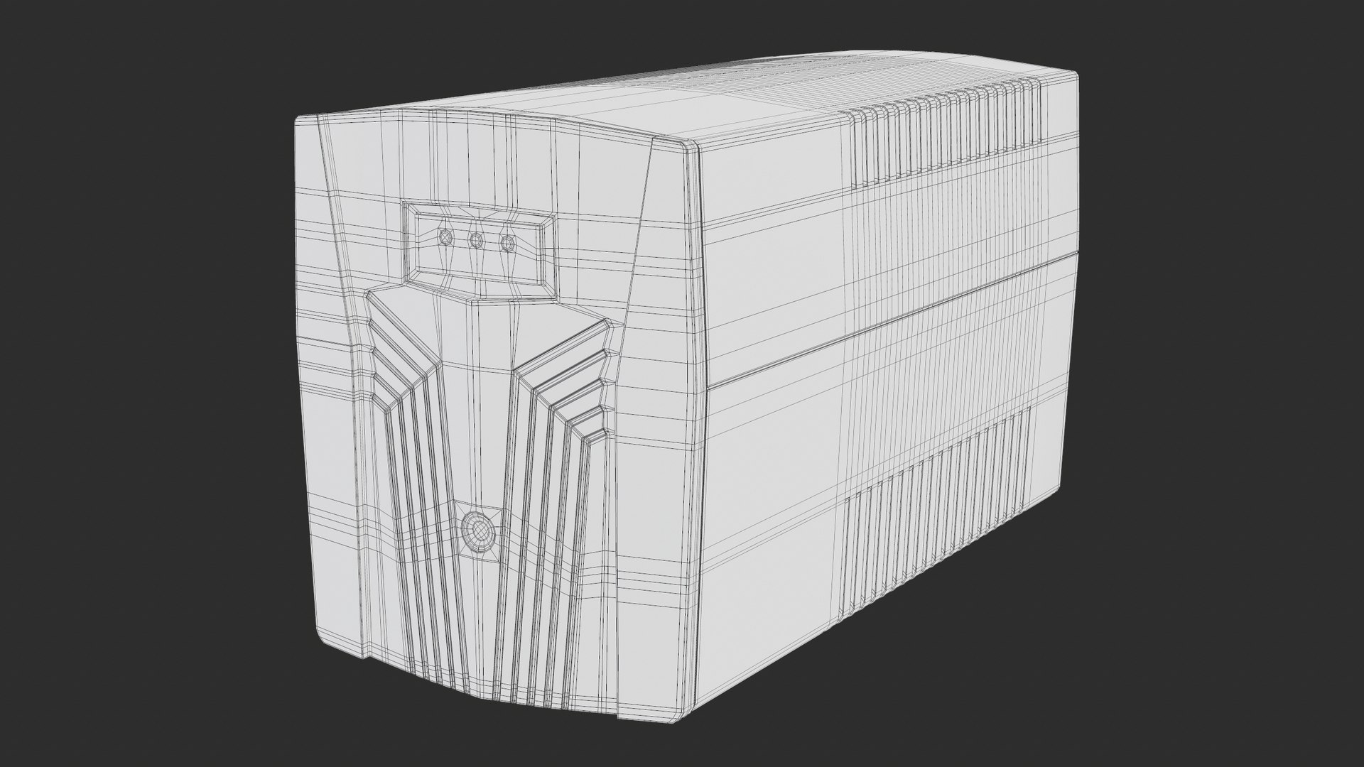 3D Uninterruptible Power Supply UPS PBR Model - TurboSquid 2009531