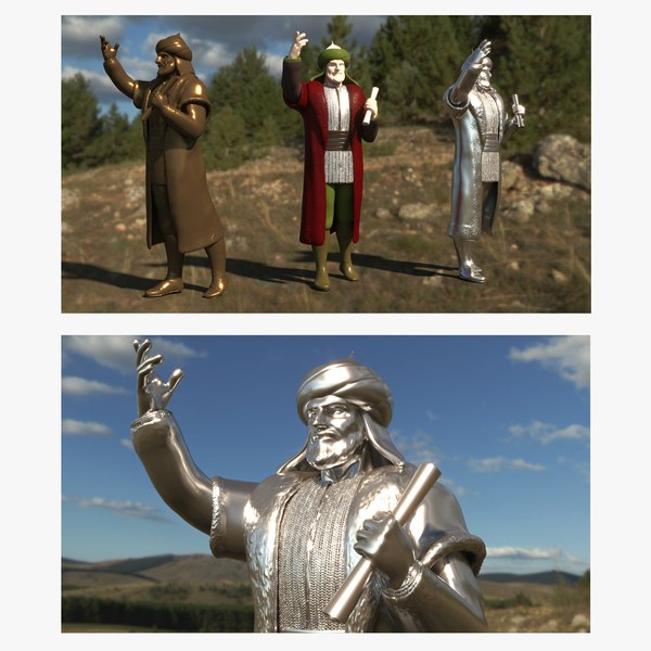 Ottoman man 3D - TurboSquid 1714771