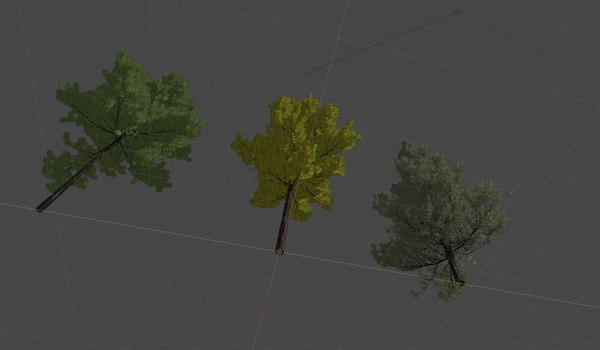 3D trees landscape model - TurboSquid 1666926