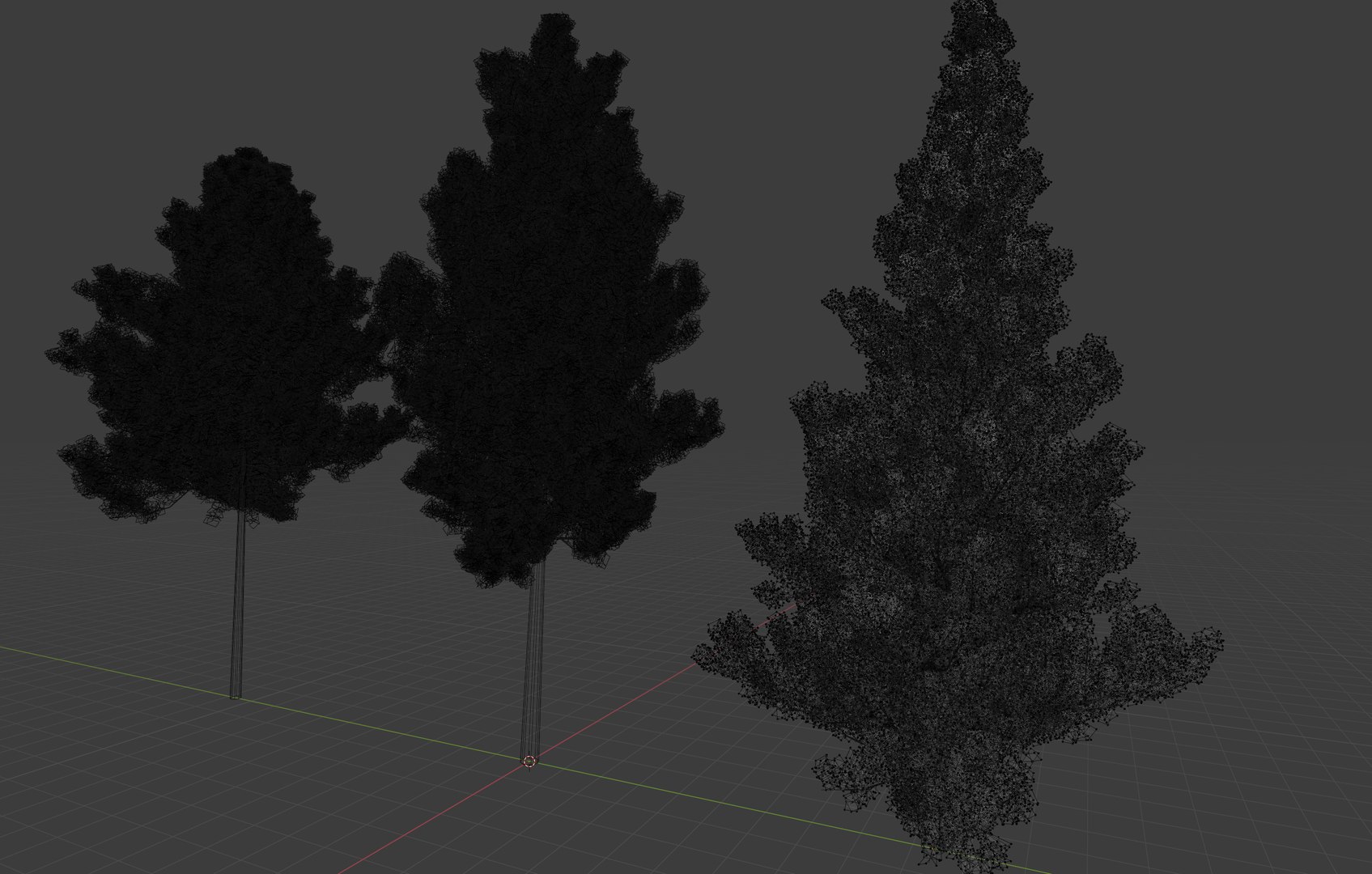3D Trees Landscape Model - TurboSquid 1666926