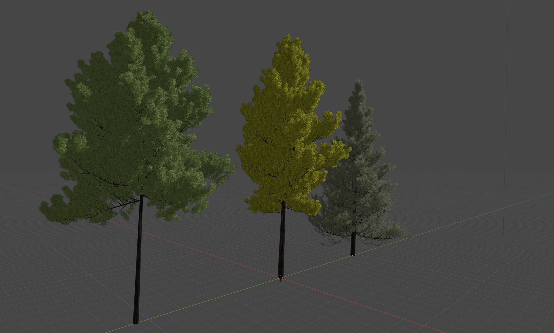 3D Trees Landscape Model - TurboSquid 1666926