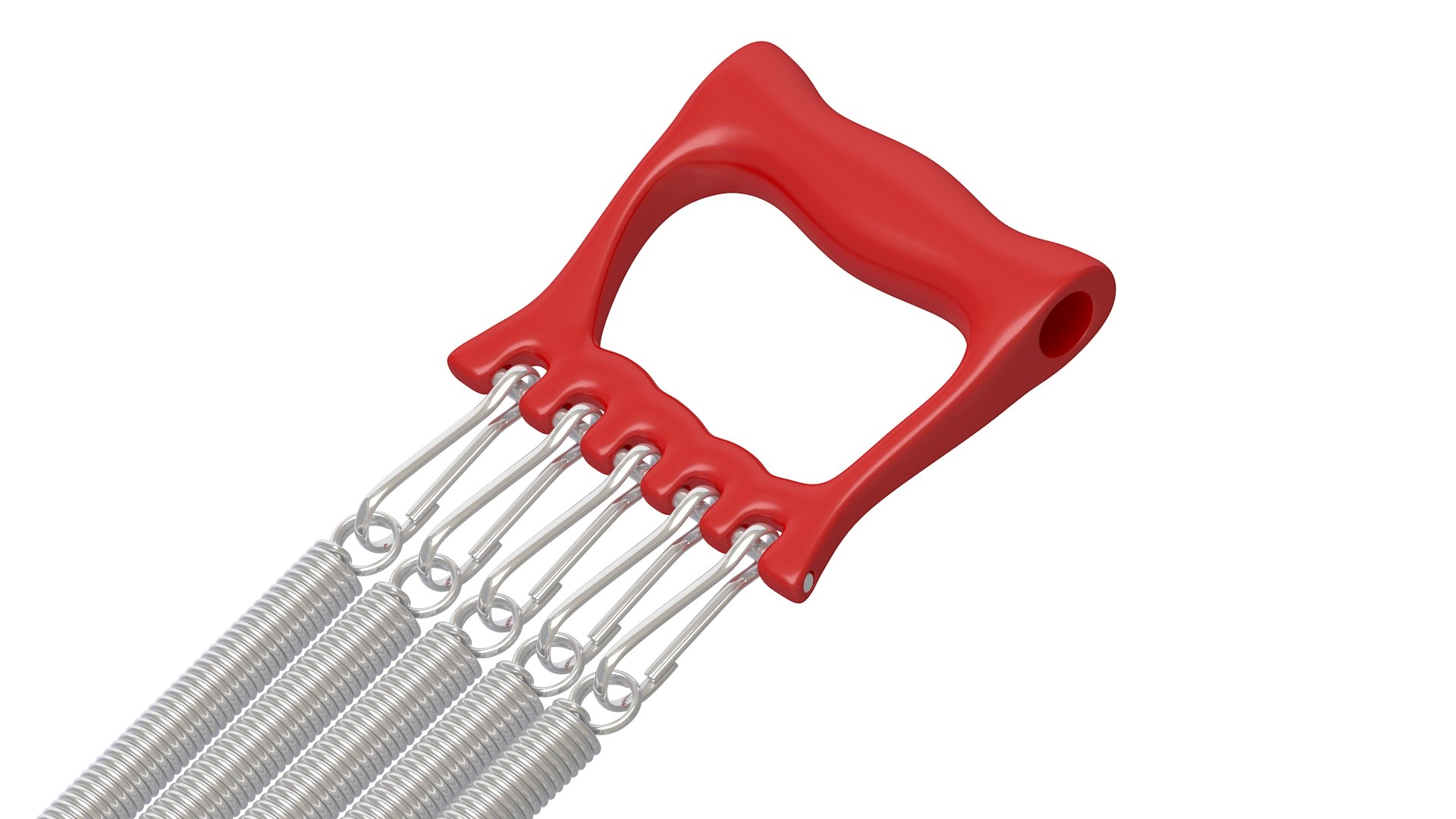 Spring Chest Expander Red 3D Model - TurboSquid 2017542